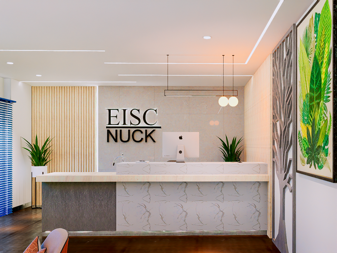 EISC & NCUK Collaborative Campus | Interior 3D Visualization